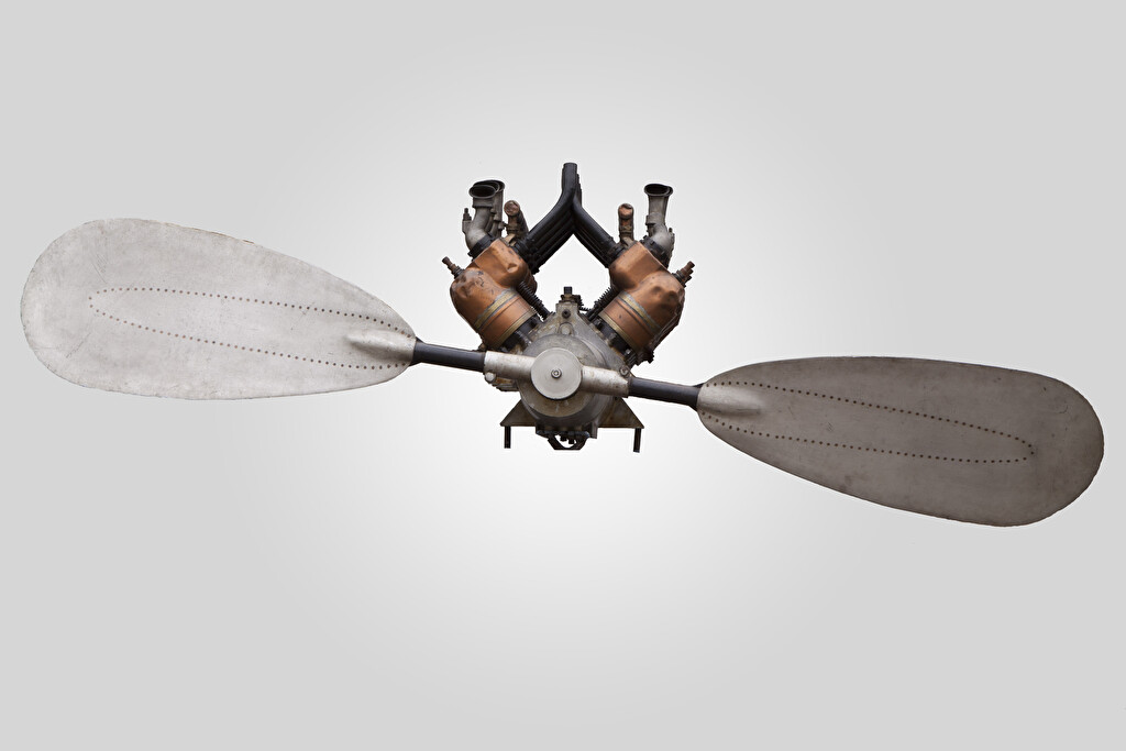 Air engine “Antoinette” V8 | The Małopolska Virtual Museums