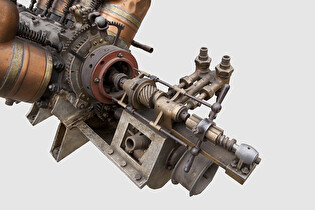 Air engine “Antoinette” V8 | The Małopolska Virtual Museums